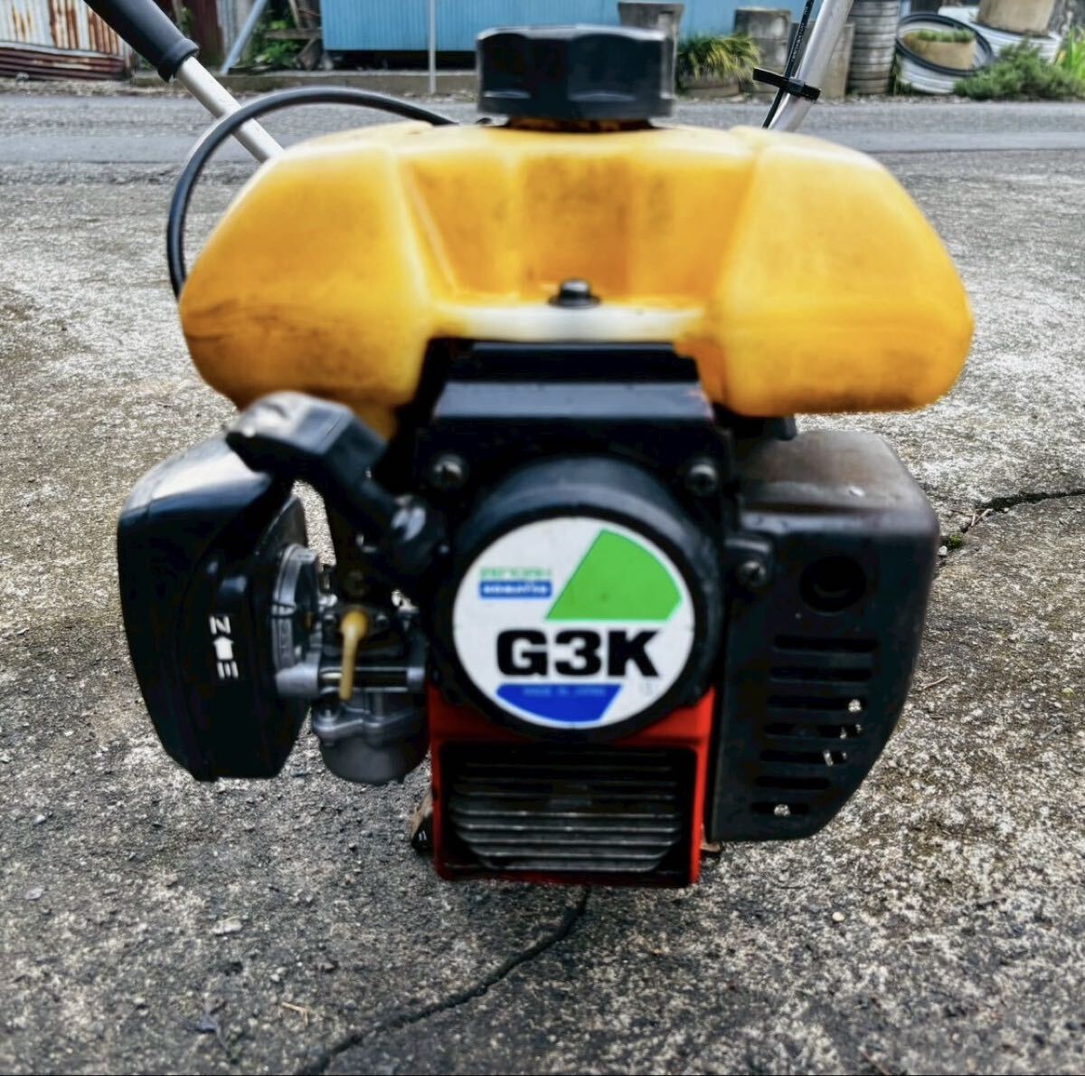 Yahoo!オークション - HA340E ゼノア Zenoah 草刈機 刈払機 簡易動作確...