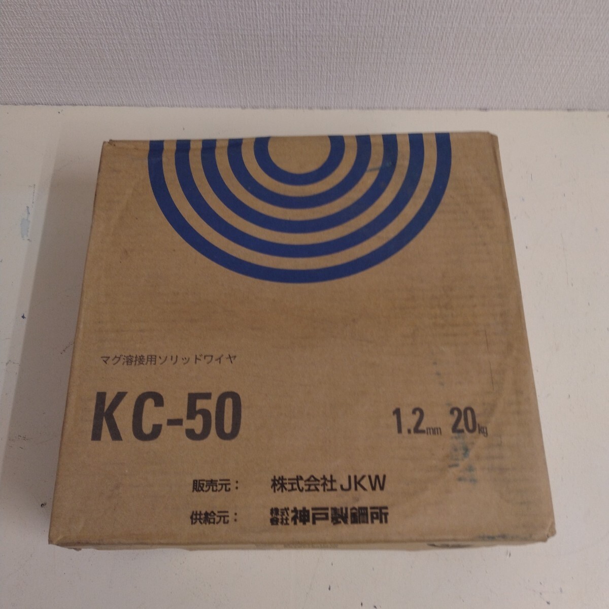 Yahoo!オークション - 未使用保管品 マグ溶接用ソリッドワイヤ KC-50 1...