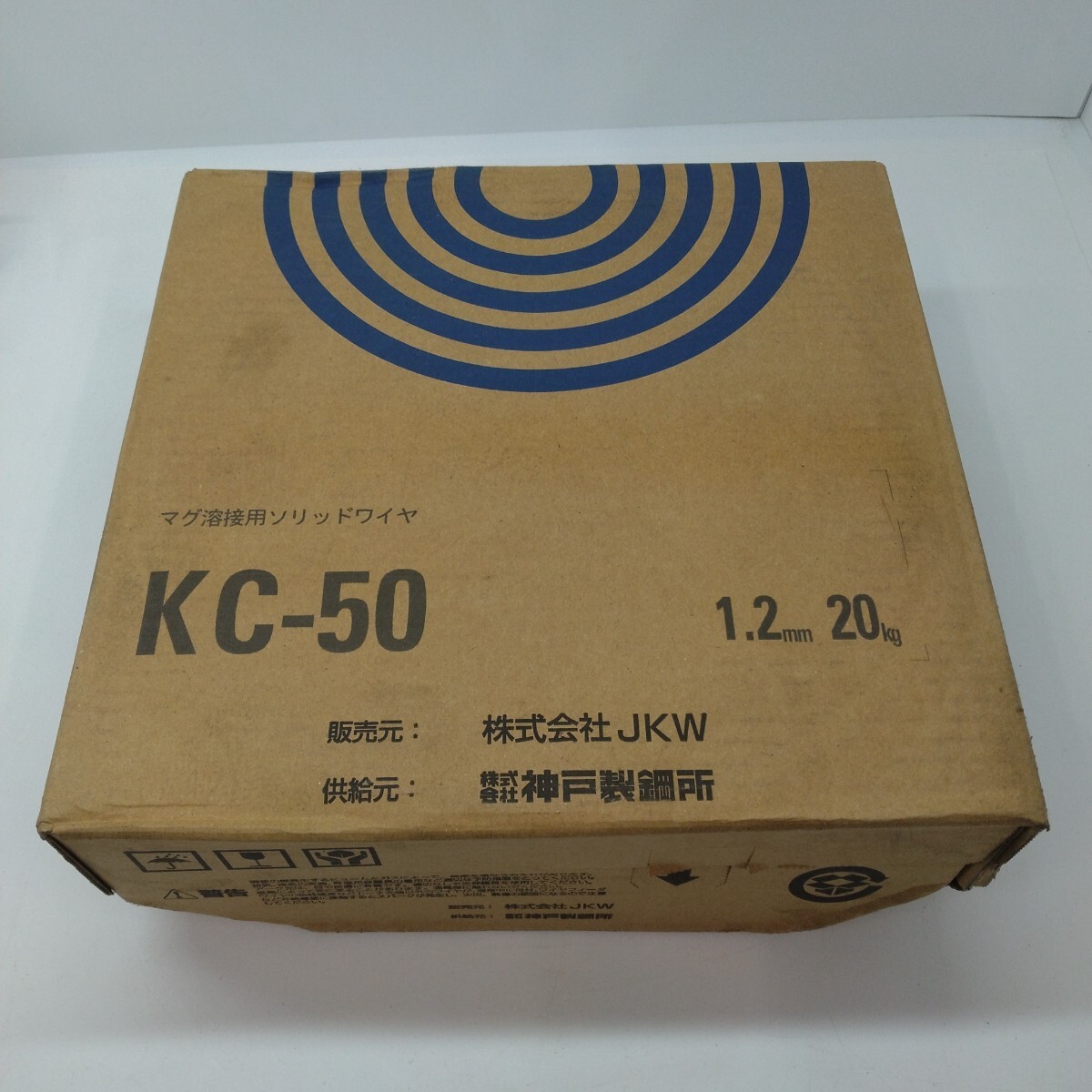 Yahoo!オークション - 未使用保管品 マグ溶接用ソリッドワイヤ KC-50 1...