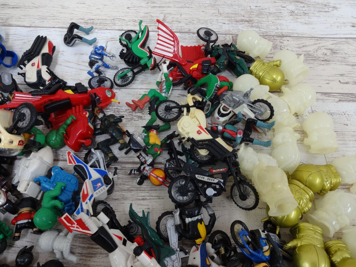 Yahoo!オークション - 067B 仮面ライダーまとめ バイク ミニフィギュア...