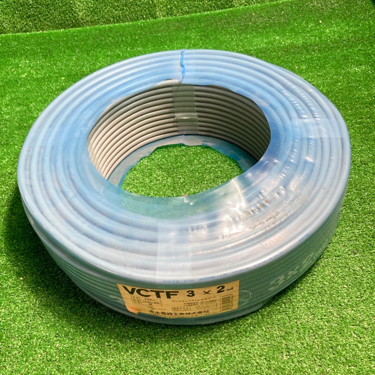 Yahoo!オークション - 浜睦c041 富士電線工業 ビニルキャブタイヤ丸形...