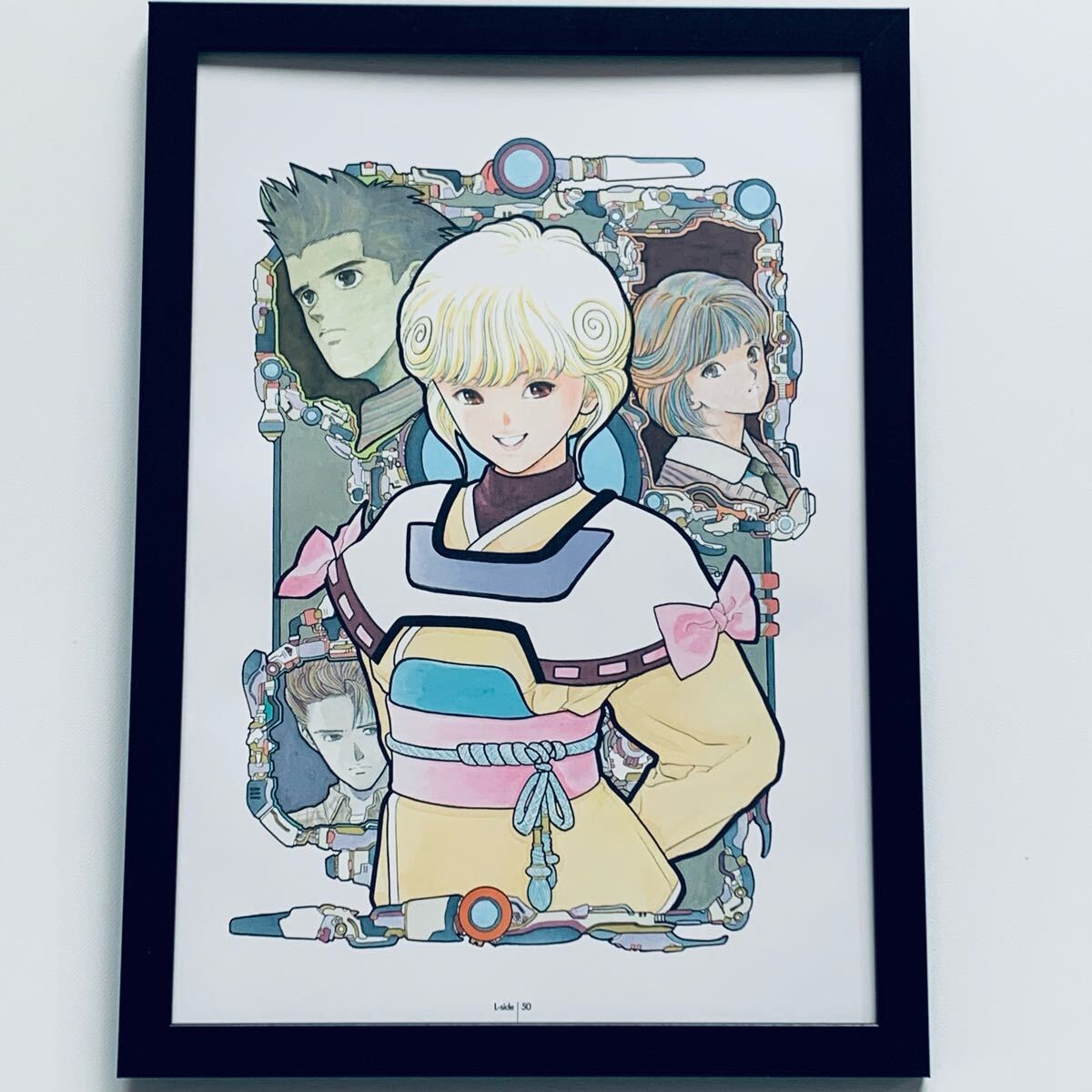 Yahoo!オークション - 電影少女 イラスト 額入り A4サイズ ポスター風 ...