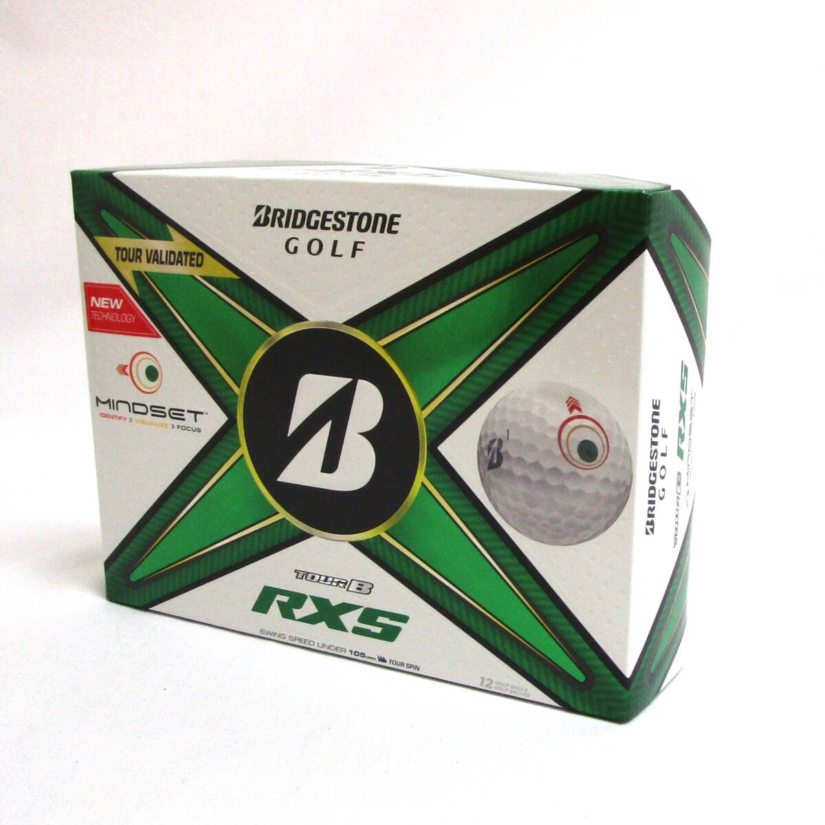 Yahoo!オークション - Bridgestone TOUR B RXS MindSet 1箱 12球 2024...