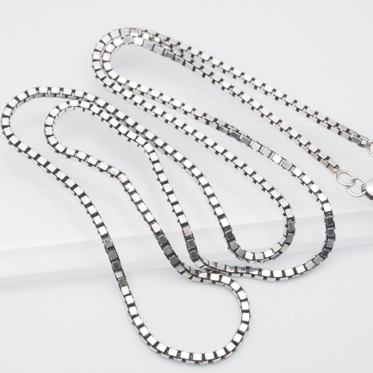 Yahoo!オークション - C562 ヴィンテージ 925刻印 ネックレス ベネチア...