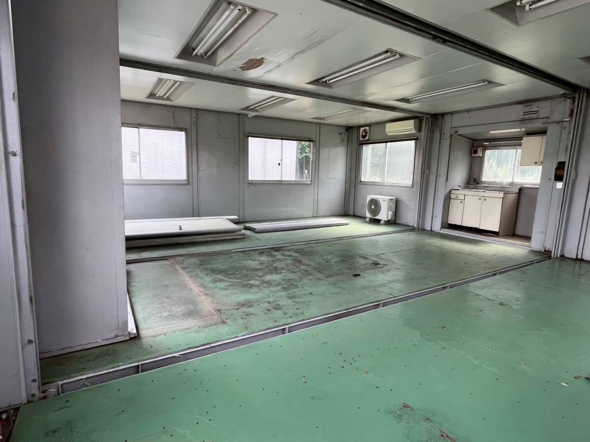 Yahoo!オークション - O46 13.5坪 三協フロンテア ユニットハウス キッ...