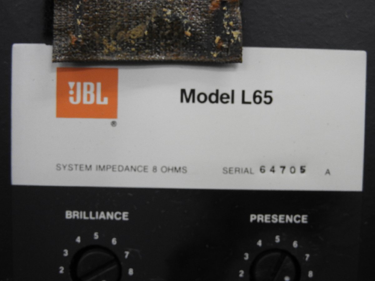 Yahoo!オークション - 【C】JBL L65 スピーカーペア ジェービーエル 31...
