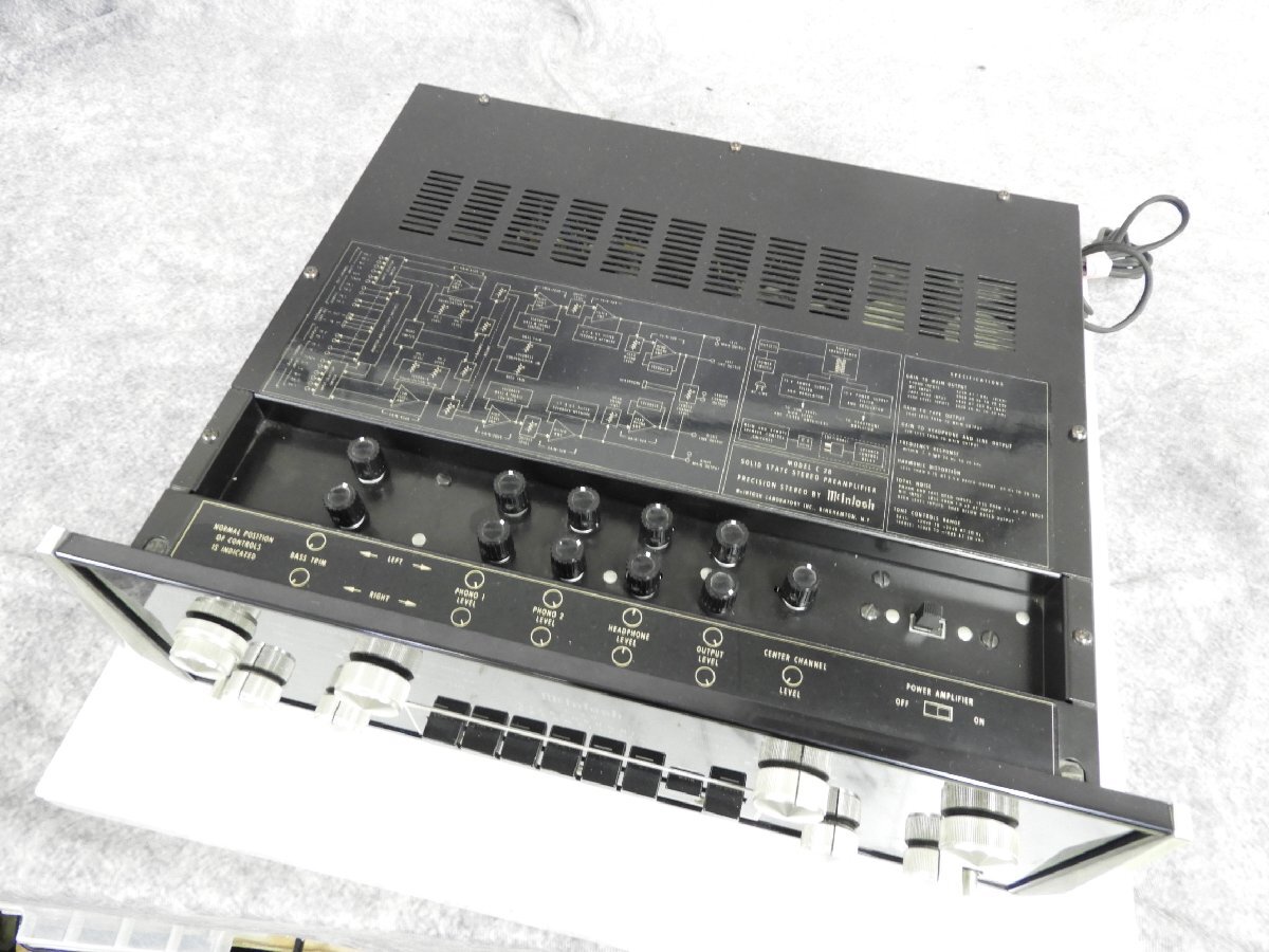 Yahoo!オークション - 【C】Mcintosh C28 プリアンプ マッキントッシュ...