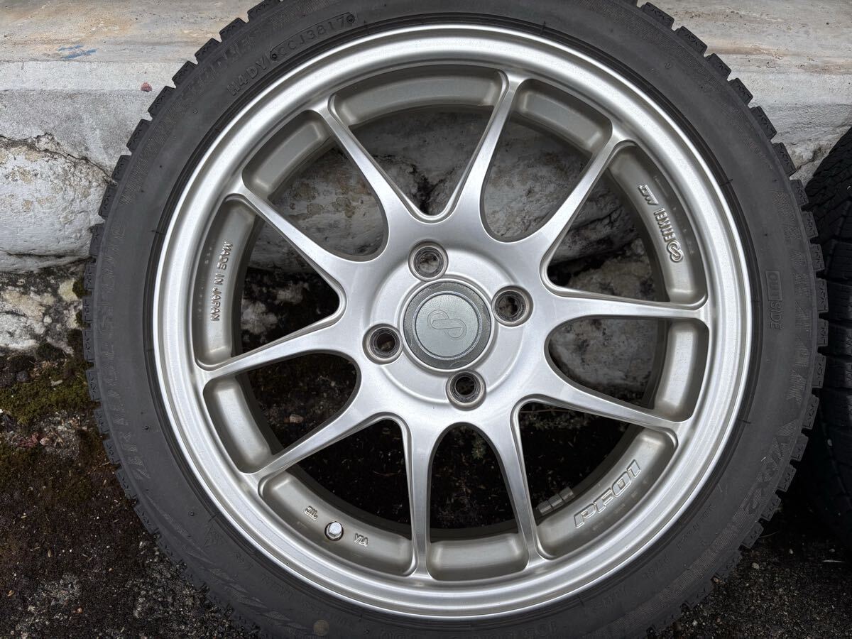 Yahoo!オークション - 中古 ENKEI PF01 16インチ 5J +45 PCD100 4穴 BL...