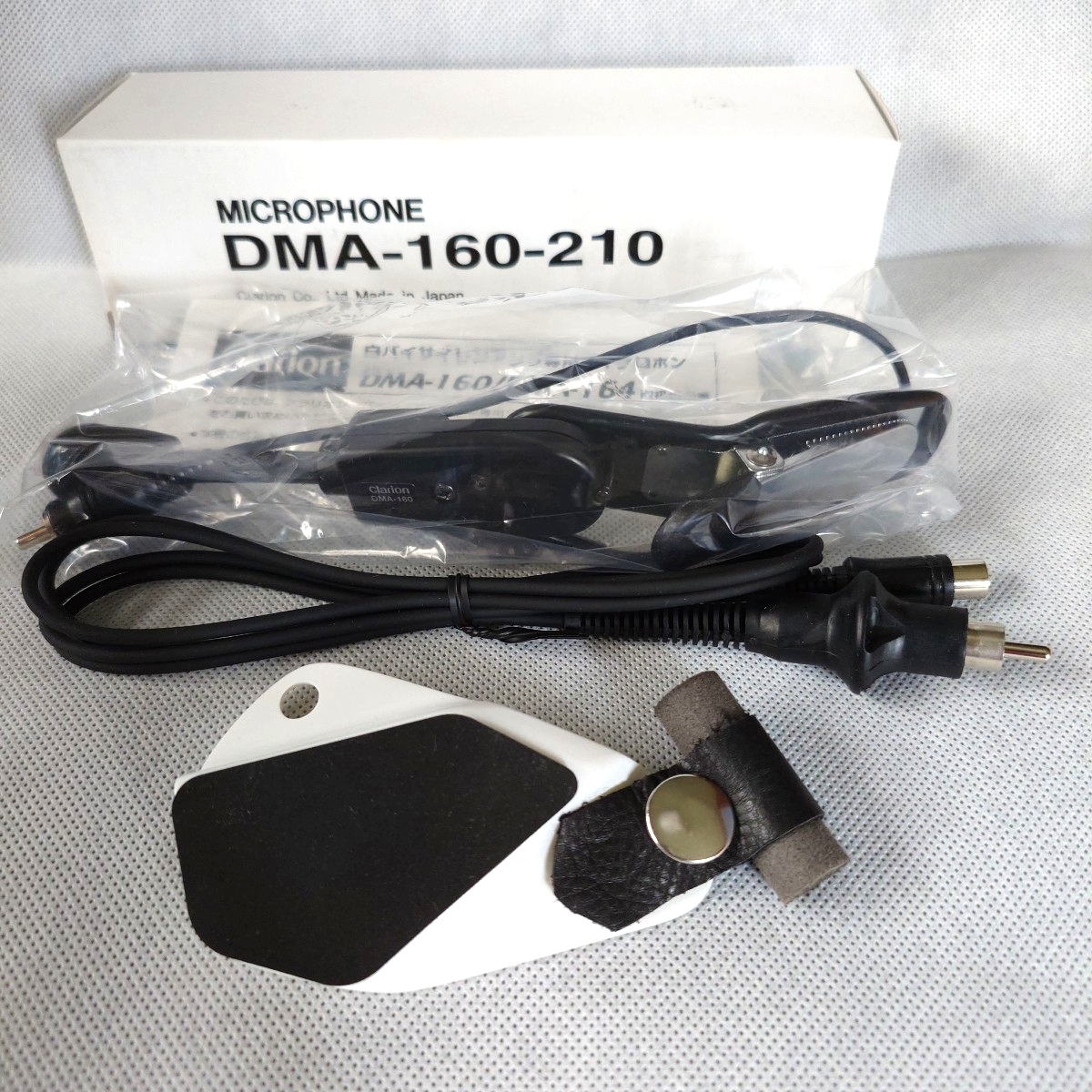 Yahoo!オークション - 白バイ用クラリオン製マイクDMA-160-210新品 レ...