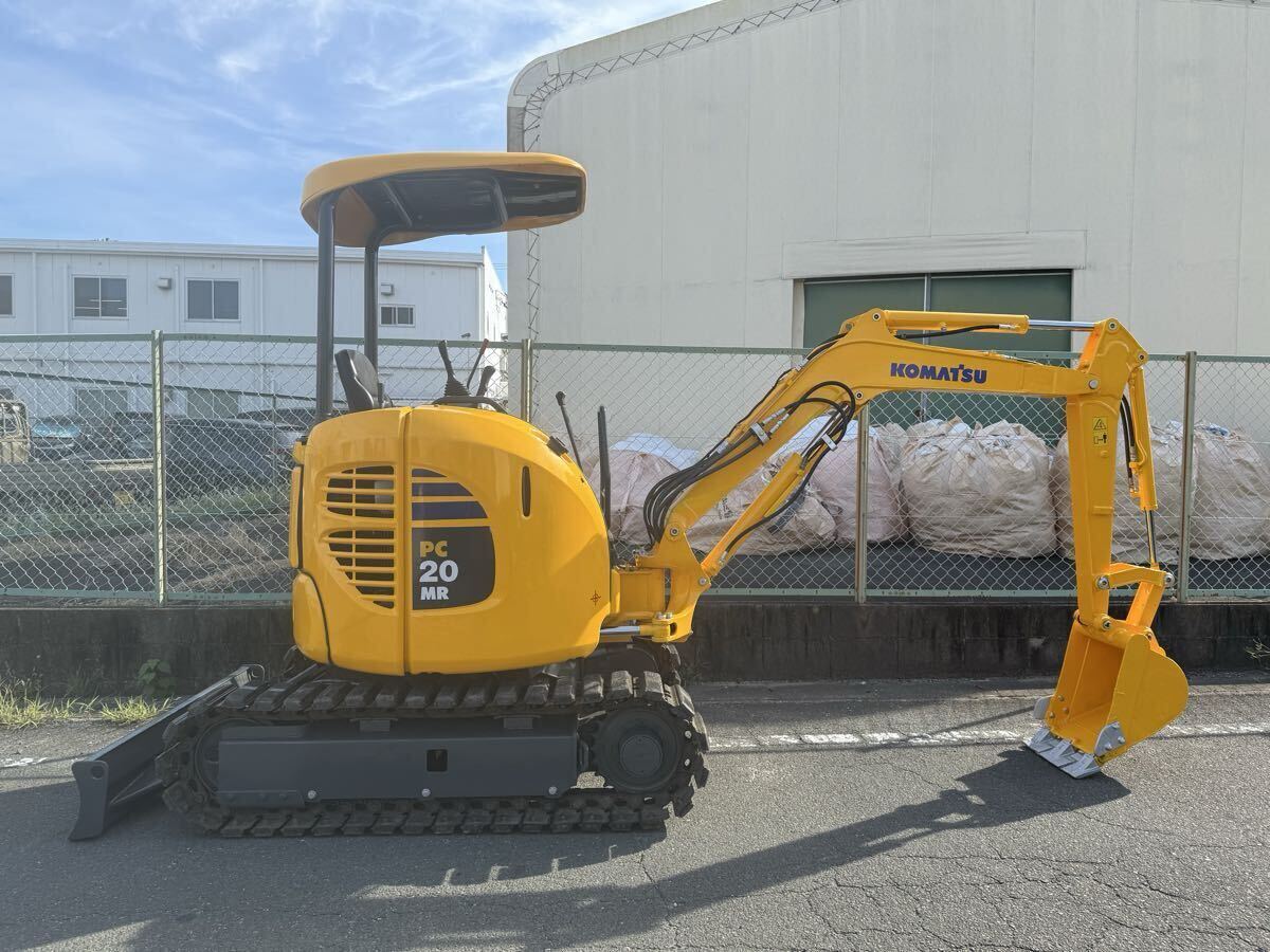 Yahoo!オークション - KOMATSU コマツ PC20MR-2 ミニユンボ 2トンクラ...