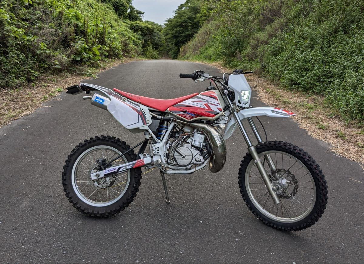 Yahoo!オークション - HONDA CRM80改 プロスキルチャンバー ラージホイ...