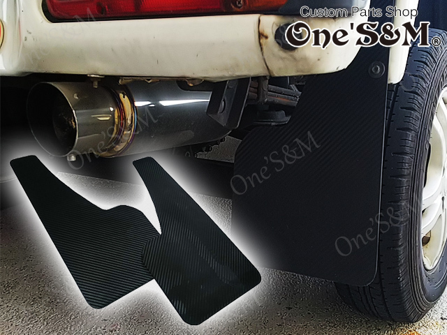 Yahoo!オークション - V1-2BK カーボン調 マッドガード 泥除け アクテ...