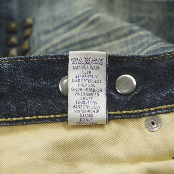 Yahoo!オークション - 美品 Prps 紫製品 国産良質 濃紺 ヴィンテージ加...