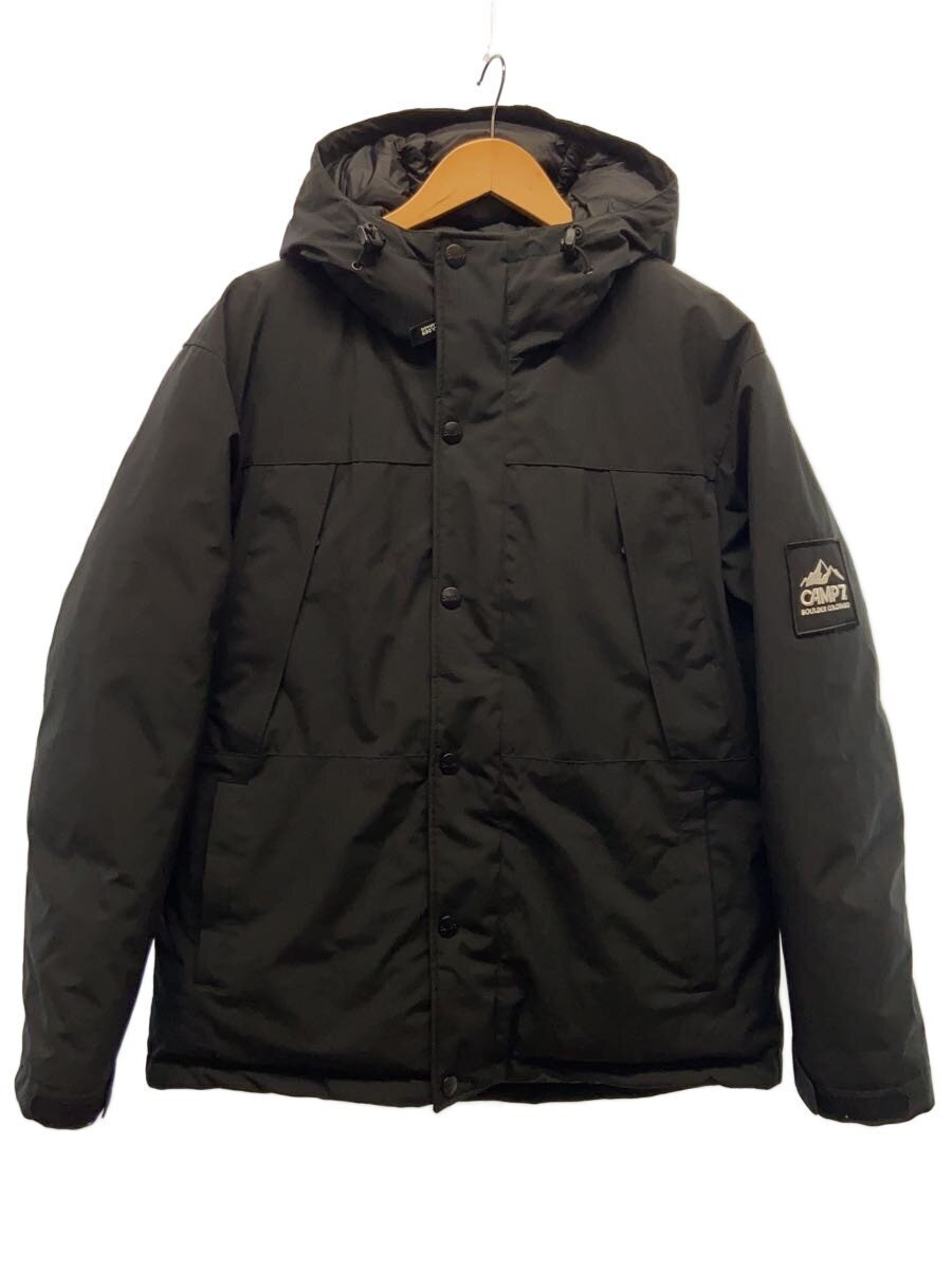 Yahoo!オークション - CAMP7 ダウンジャケット/XL/ポリエステル/BLK/無...