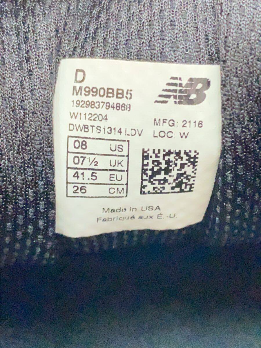 Yahoo!オークション - NEW BALANCE M990//ブラック/26cm/BLK