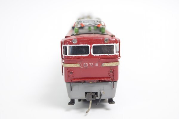 Yahoo!オークション - 動作品 HOゲージ 国鉄 交流電気機関車 ED72形 16...