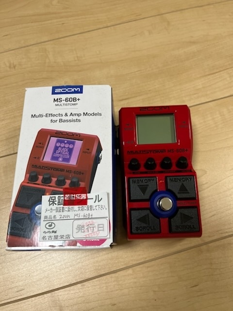 Yahoo!オークション - ZOOM ( ズーム ) / MS-60B+ ベースマルチエフェ...