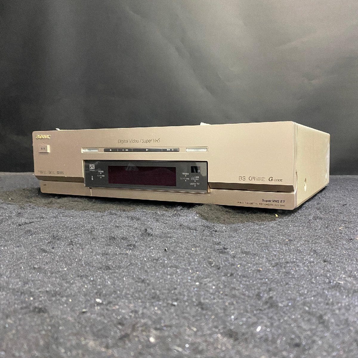 Yahoo!オークション - 【 C 】2215 SONY WV-DR7 DV/VHSダブルビデオデ...