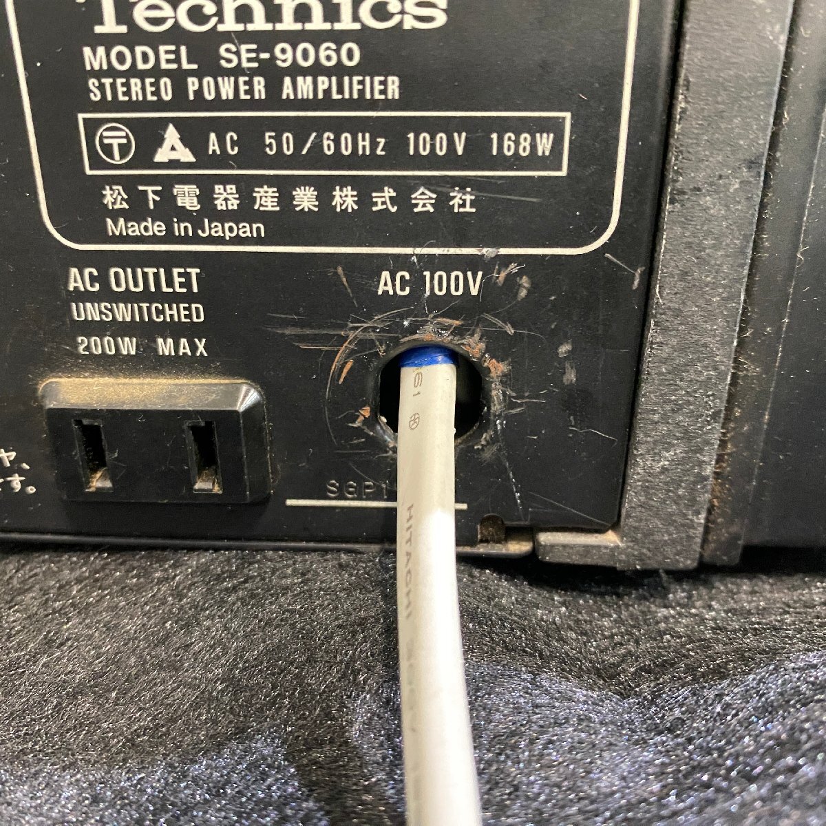 Yahoo!オークション - 【 J 】2348 Technics SE-9060 パワーアンプ テ...