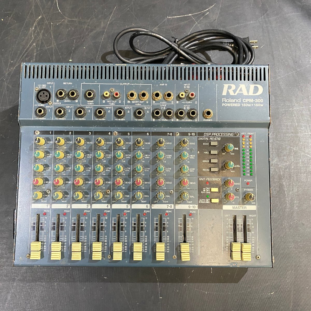 Yahoo!オークション - 【 J 】203 Roland CPM-300 パワードミキサー ロ...