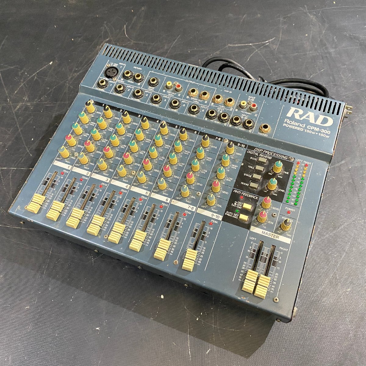 Yahoo!オークション - 【 J 】203 Roland CPM-300 パワードミキサー ロ...