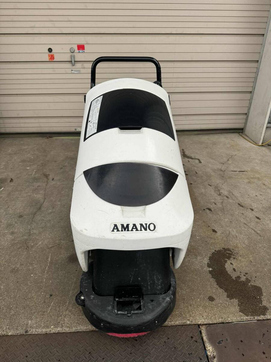 Yahoo!オークション - 中古品 AMANO/アマノ EG-1F 手押し式床洗浄機 1...