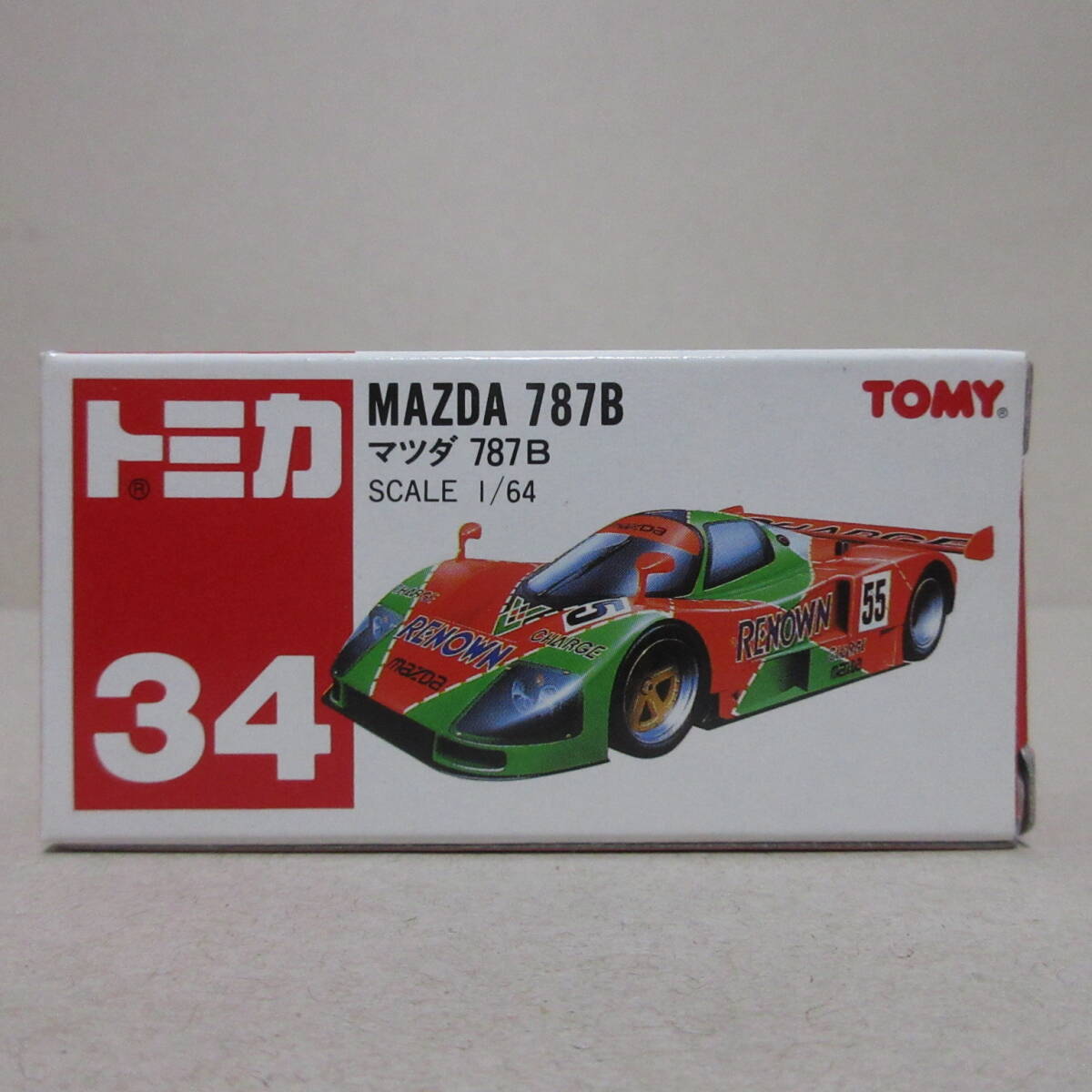 Yahoo!オークション - 新品 34 マツダ MAZDA 787B 絶版 Benetton ベネ...
