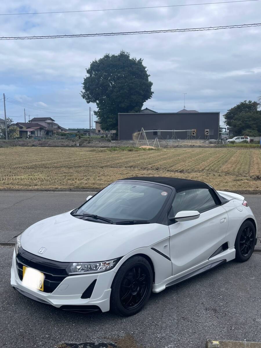 Yahoo!オークション - 平成28年S660 6速MT カスタムパーツ多数 走行7 ...