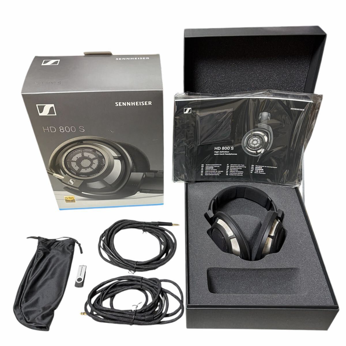 Yahoo!オークション - 【美品】SENNHEISER HD800S ゼンハイザー 開放型...