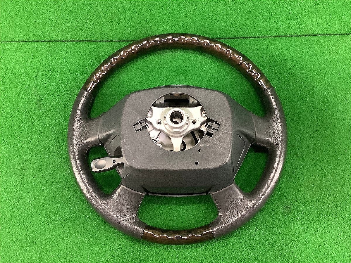 Yahoo!オークション - ANH20 ヴェルファイア 純正 ステアリング レザー...
