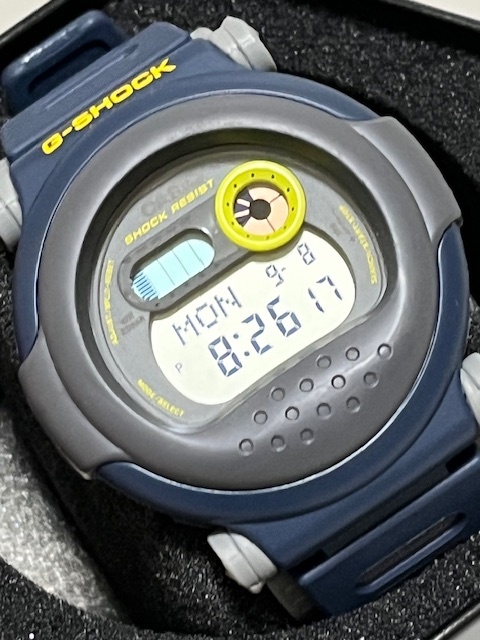 Yahoo!オークション - CASIO G-SHOCK G-001-2 ネイビー グレー イエロ...
