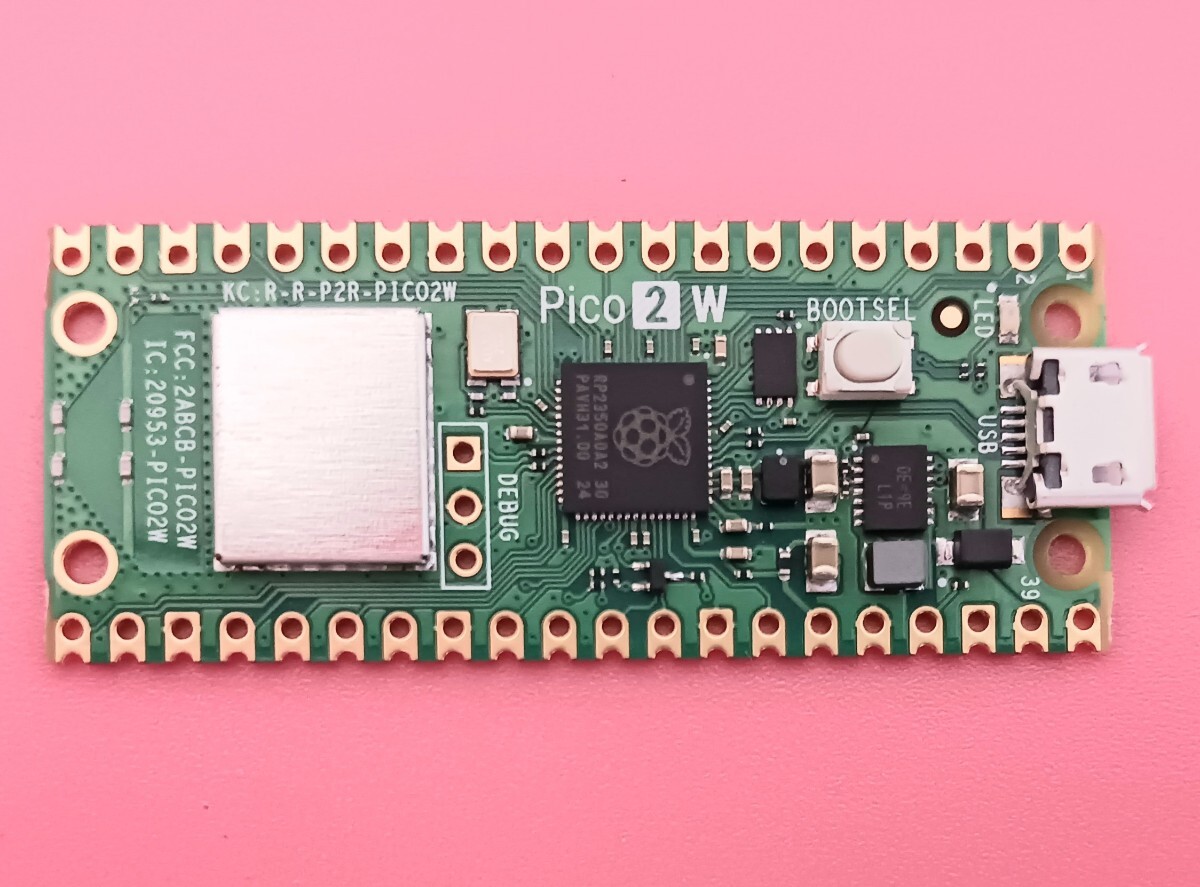 Raspberry Pi Pico2Wの使い方（Thonny IDE） | bongbongbong73のブログ