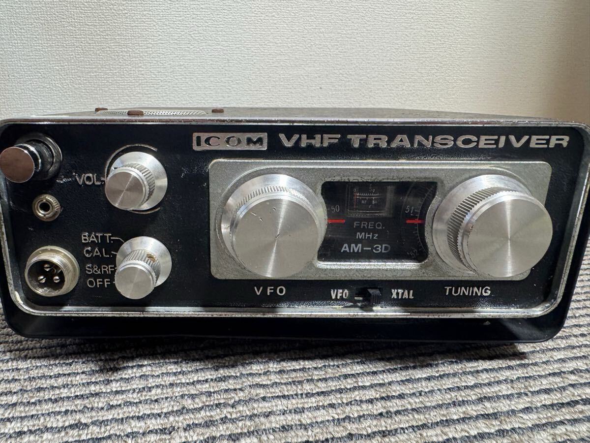 ICOM アイコム AM-3D TRANSCEIVER トランシーバー 無線機 動作未確認(ハンディ)｜売買されたオークション情報、yahooの商品情報をアーカイブ公開 - オークファン ...