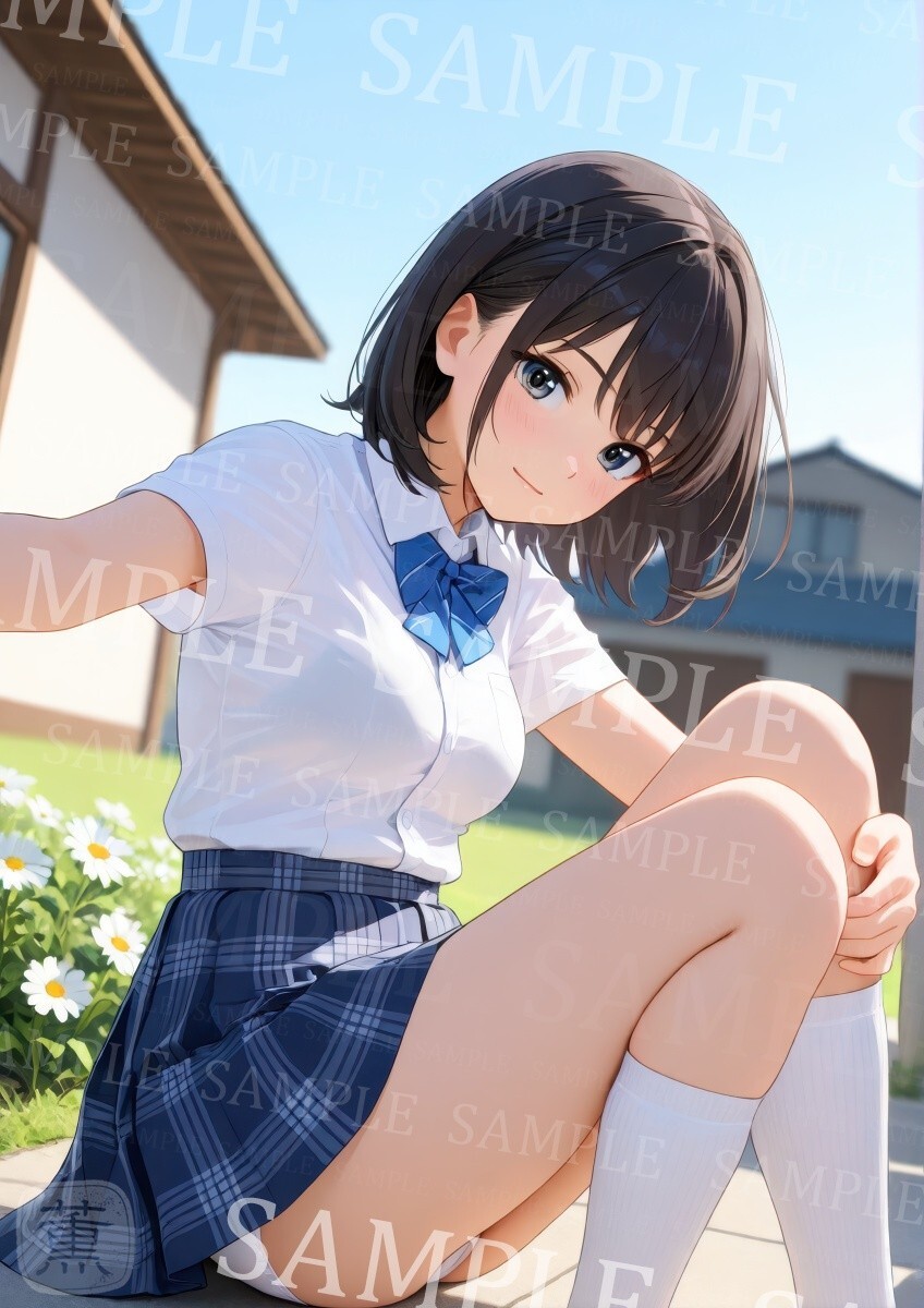 Yahoo!オークション - 8292【かおる】パンチラ オリジナル A4 アート ...