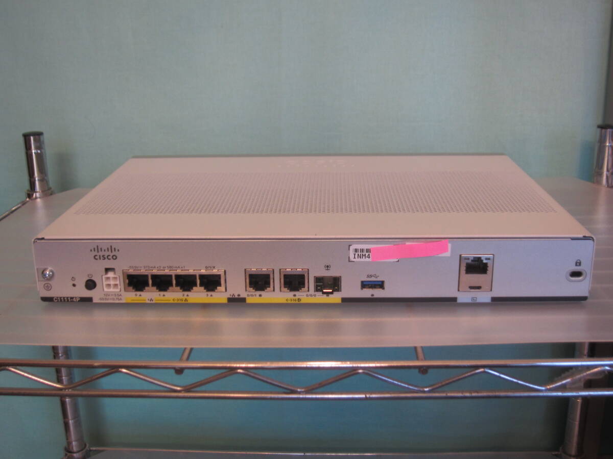 Yahoo!オークション - Cisco ISR 1100シリーズ C1111-4P / IOS-XE 17.1...
