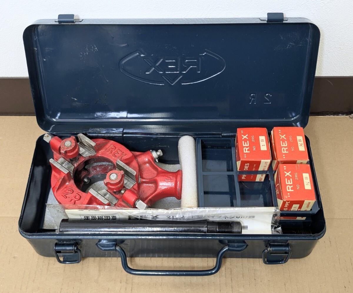 Yahoo!オークション - REX レッキス 1102R3 ベビーリード型 パイプネジ...