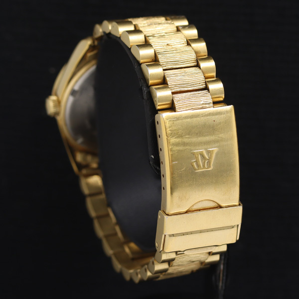 レイモンドピア RP-326 QZ ゴールド文字盤 デイト 石付 メンズ腕時計 KRH 2000000 NSK(アナログ（クォーツ式）)｜売買されたオークション情報、yahooの商品情報を ...