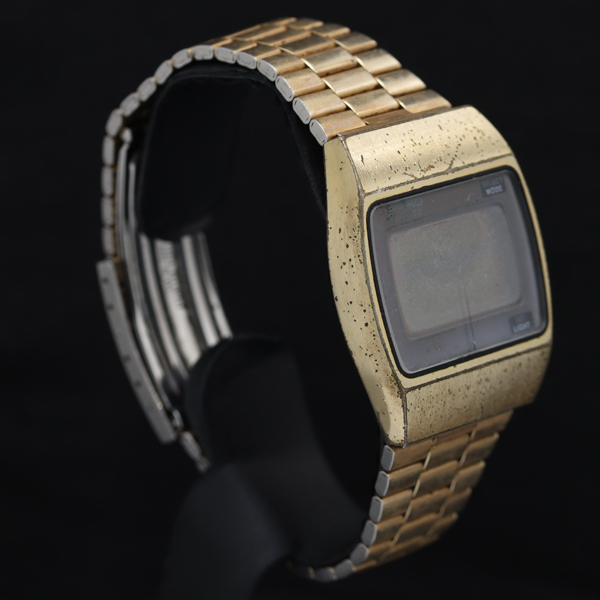 Yahoo!オークション - セイコー M154-4000 QZ デジタル文字盤 メンズ腕...