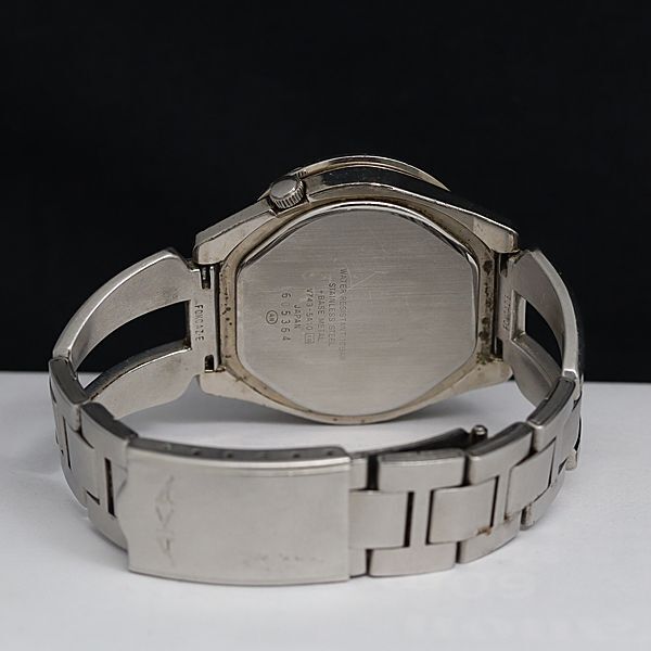 Yahoo!オークション - 稼動 セイコー QZ AKA アルバ V743-5A10 デイト ...