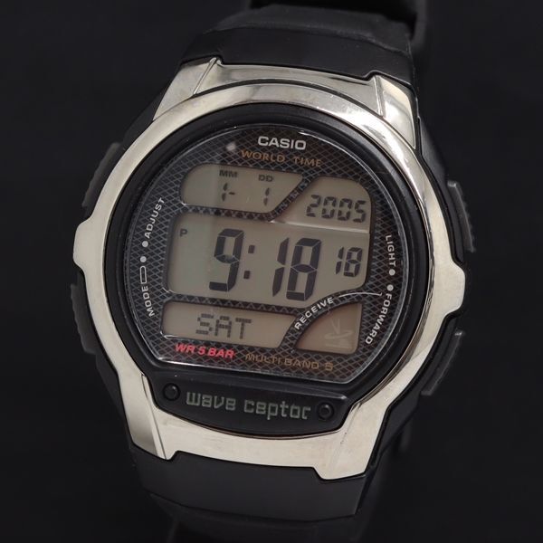 Yahoo!オークション - 稼動 QZ 良品 カシオ ウェーブセプター ワールド...