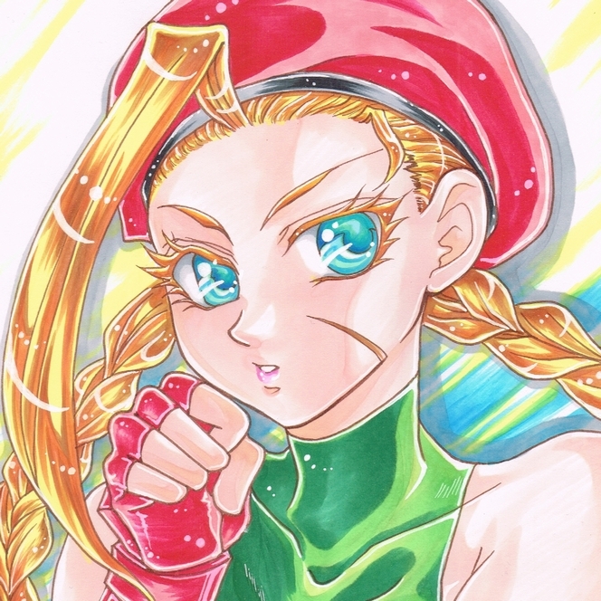 Yahoo!オークション - 1856 同人手描きイラスト【ストリートファイター...