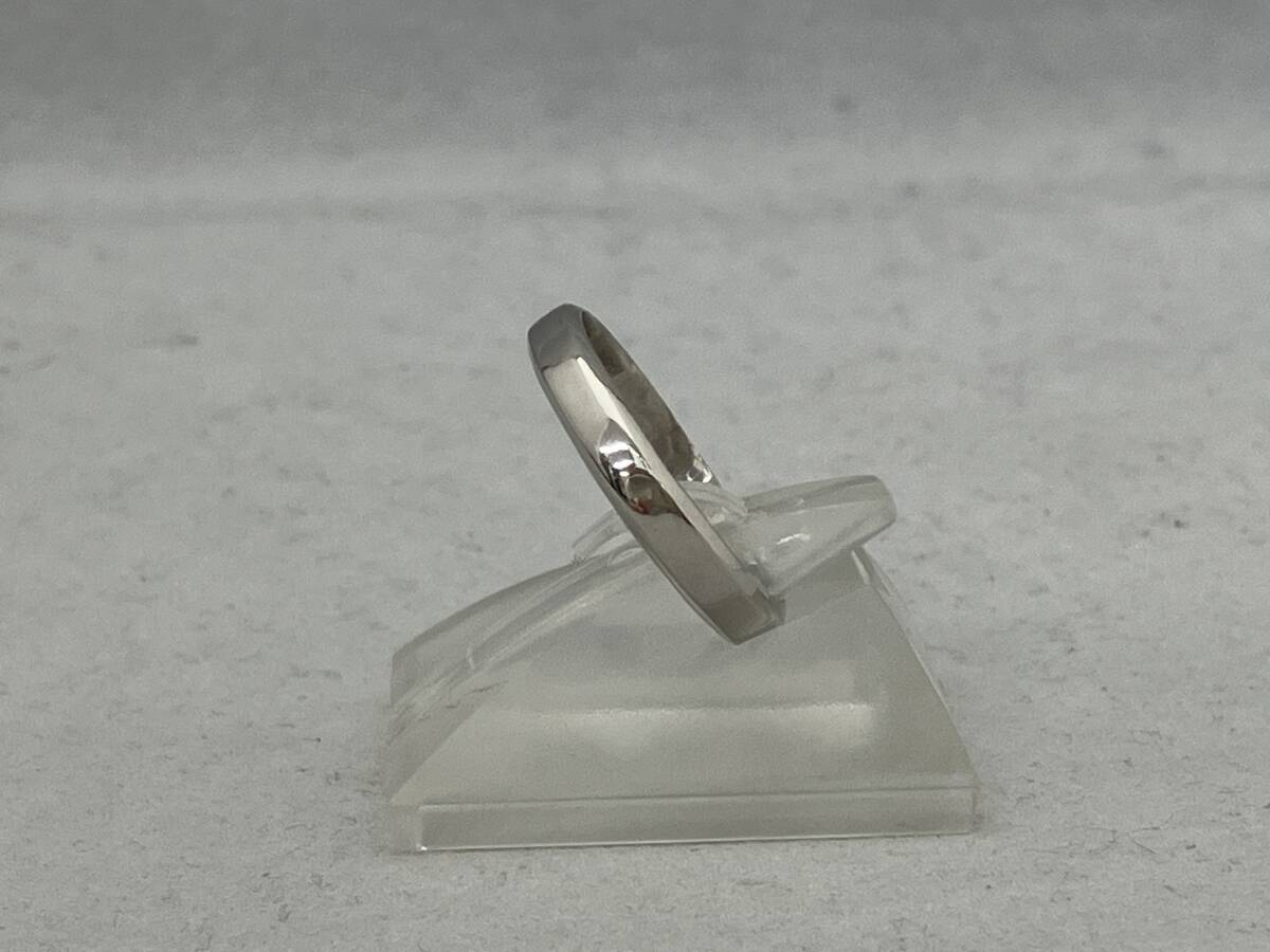 Yahoo!オークション - 【造幣局刻印入り】Pt850 ＃16 シンプルリング 3...