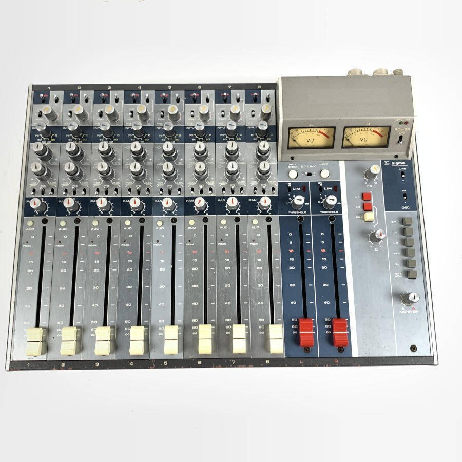 Yahoo!オークション - SIGMA シグマ SS-802L 8チャンネル アナログミキ...
