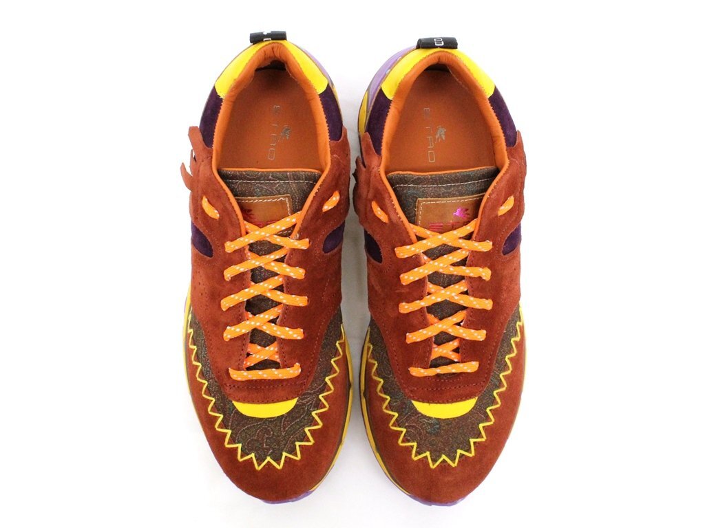 Yahoo!オークション - 13万新品 44=29cm【ETRO】エトロ ターコイズス...