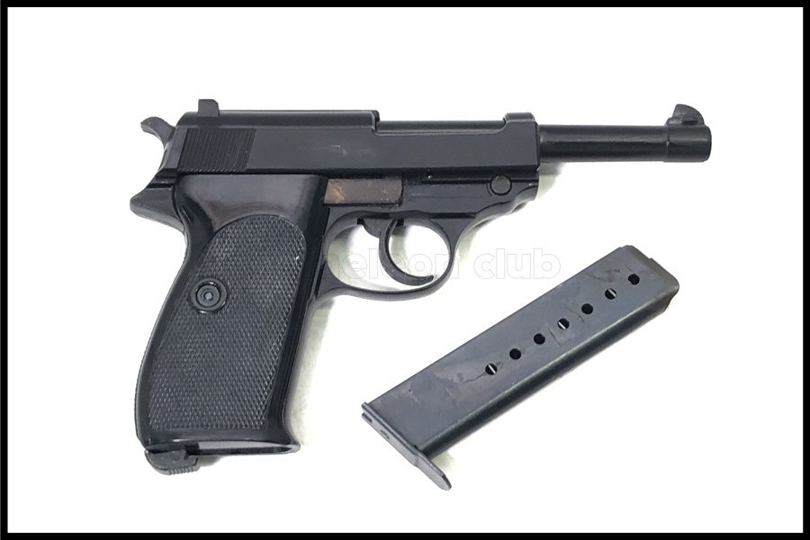 Yahoo!オークション - 東京)マルシン ワルサーP38 コマーシャル ABSモ...