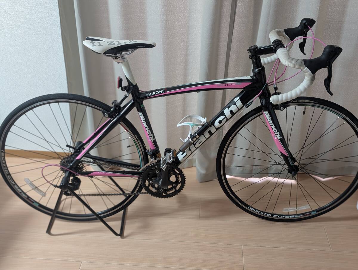 Yahoo!オークション - Bianchi VIA NIRONE7 C2C 激レアカラー ブラック...