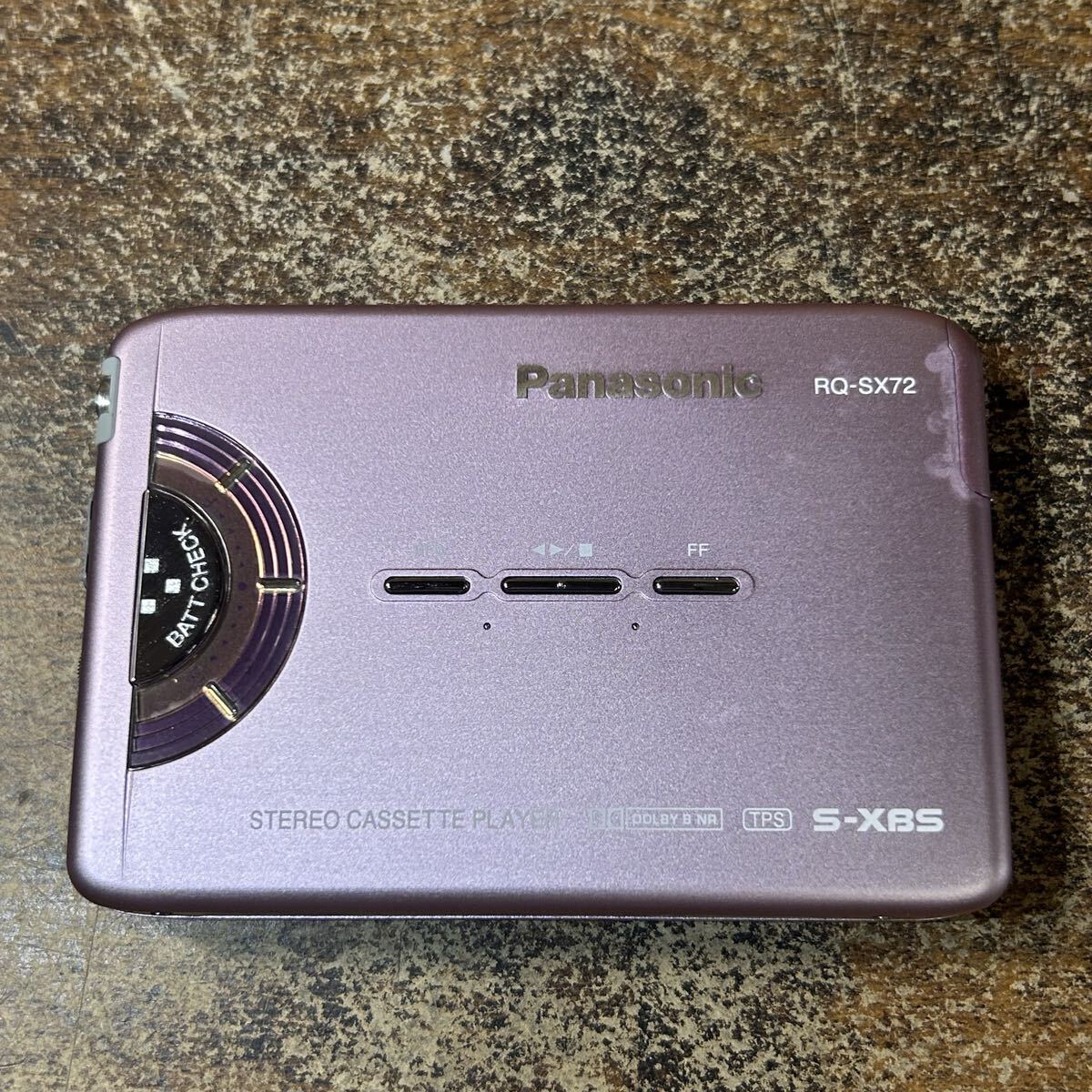 Yahoo!オークション - Panasonic パナソニック RQ-SX72 ピンク ステレ...