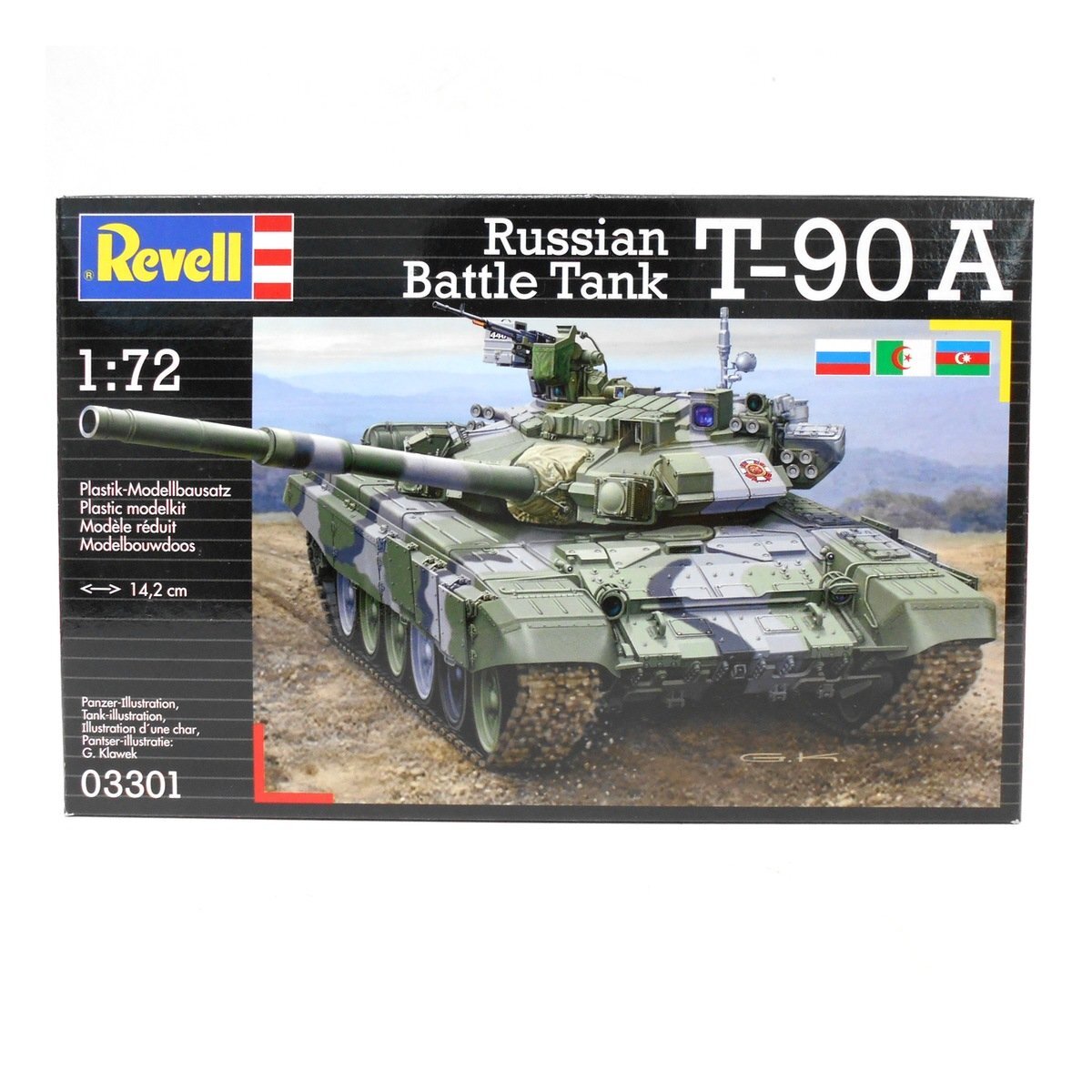 Yahoo!オークション - オ115 Revell | ロシア 戦車 T-90A 1/72 03301