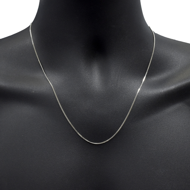 Yahoo!オークション - Pt850 2面 喜平12ネックレス 50cm スライドアジ...