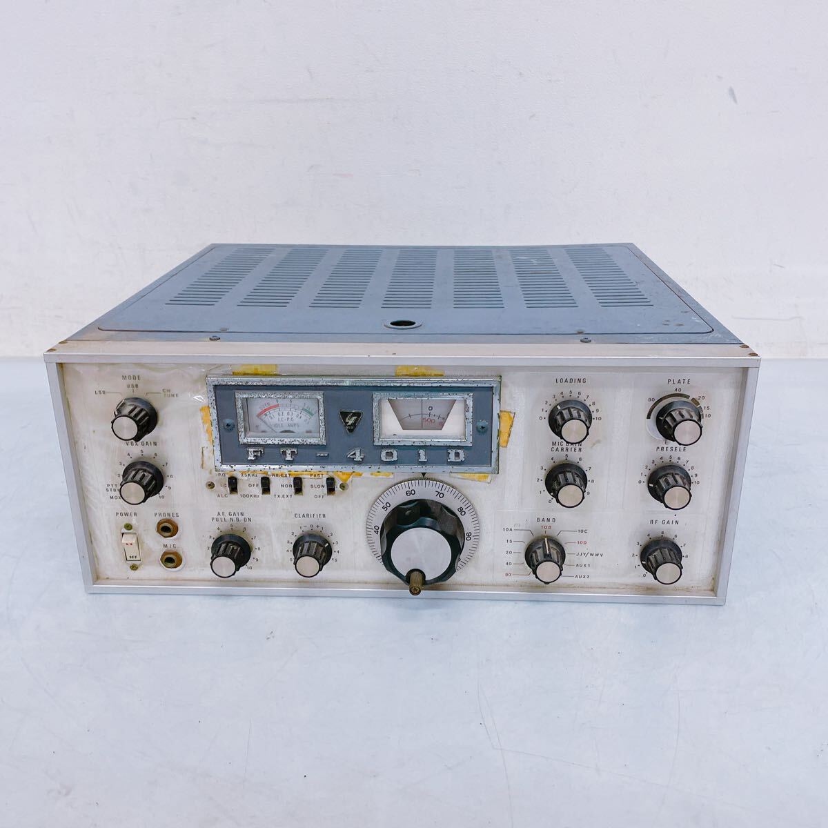 Yahoo!オークション - 9F062 八重洲 YAESU FT-401D 真空管式 トランシ...